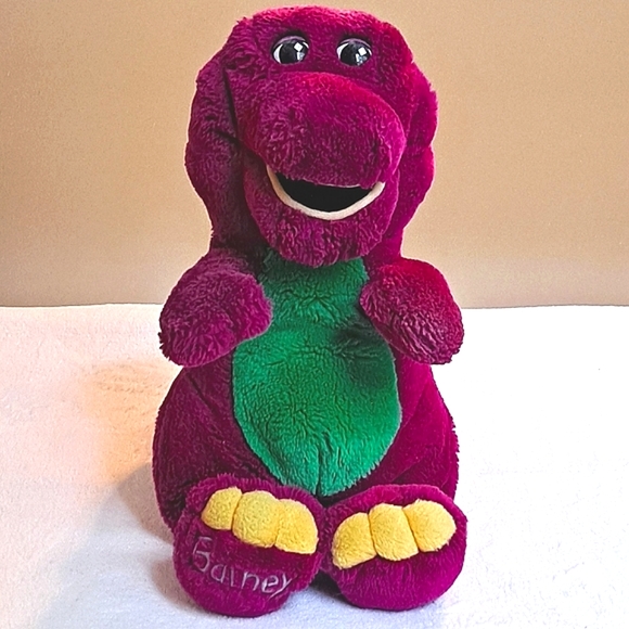 Golden Bear Co. | Accents | Vintage 993 Barney The Purple Dinosaur ...
